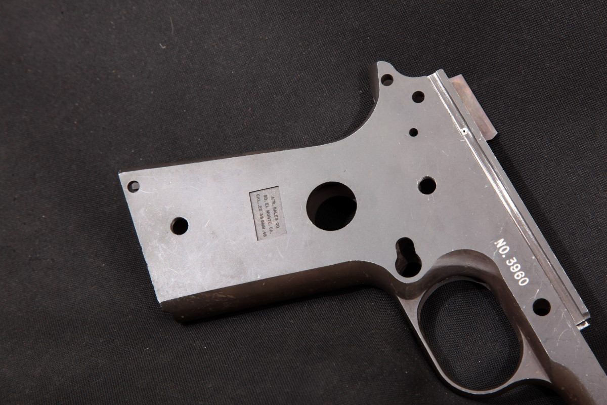 A.R. Sales Company 1911 Aluminum Government Size Semi Automatic Pistol ...