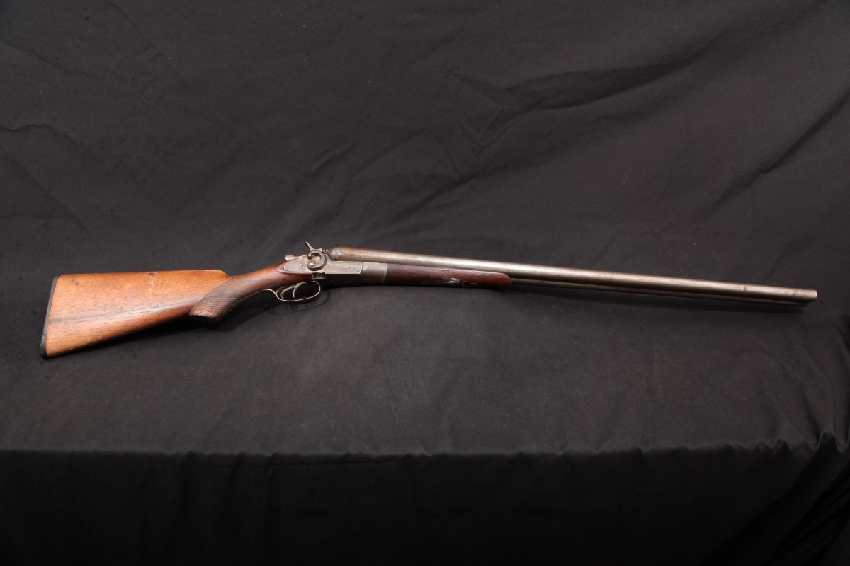 Eclipse Gun Company (Belgium) 30" Damascus External Hammer Side-By-Side ...