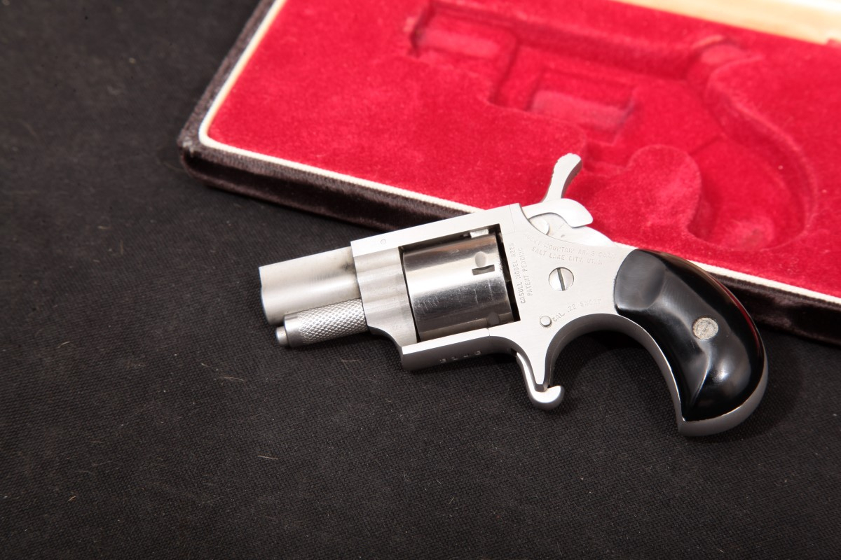 Rocky Mountain Arms Model A22s Mini Revolver, Stainless 1 1/8" 5-Shot ...