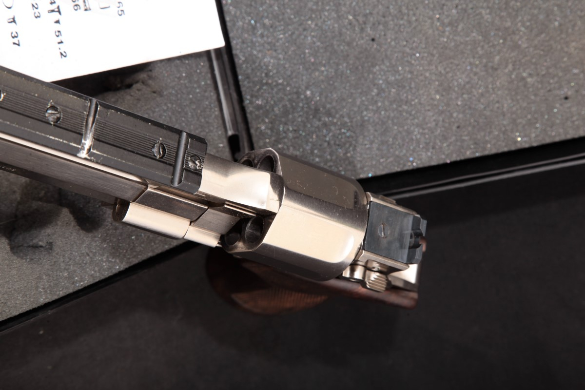 Mateba Model 6 Unica Hunter Autorevolver, Nickel 8 3/8" Compensated ...