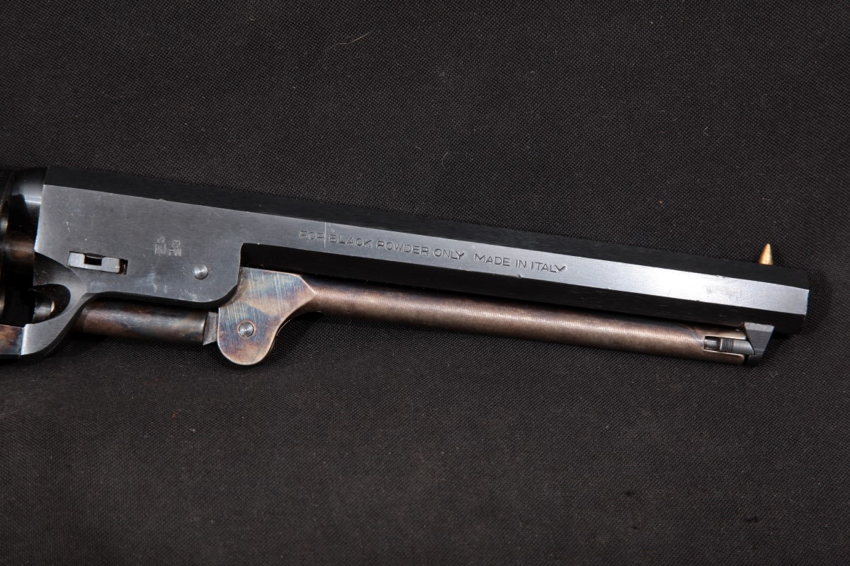 Armi San Paolo Reproduction Model 1851 Navy, Blue & Brass 7 1/2" Single ...