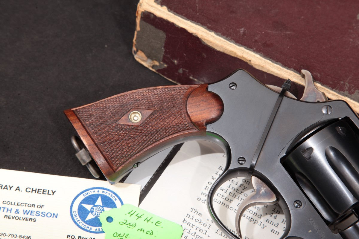 Smith & Wesson S&W .44 Hand Ejector 2nd Model Ray A. Cheely Collection ...