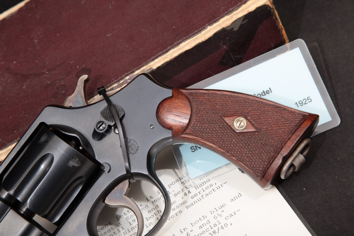 Smith & Wesson S&W .44 Hand Ejector 2nd Model Ray A. Cheely Collection ...