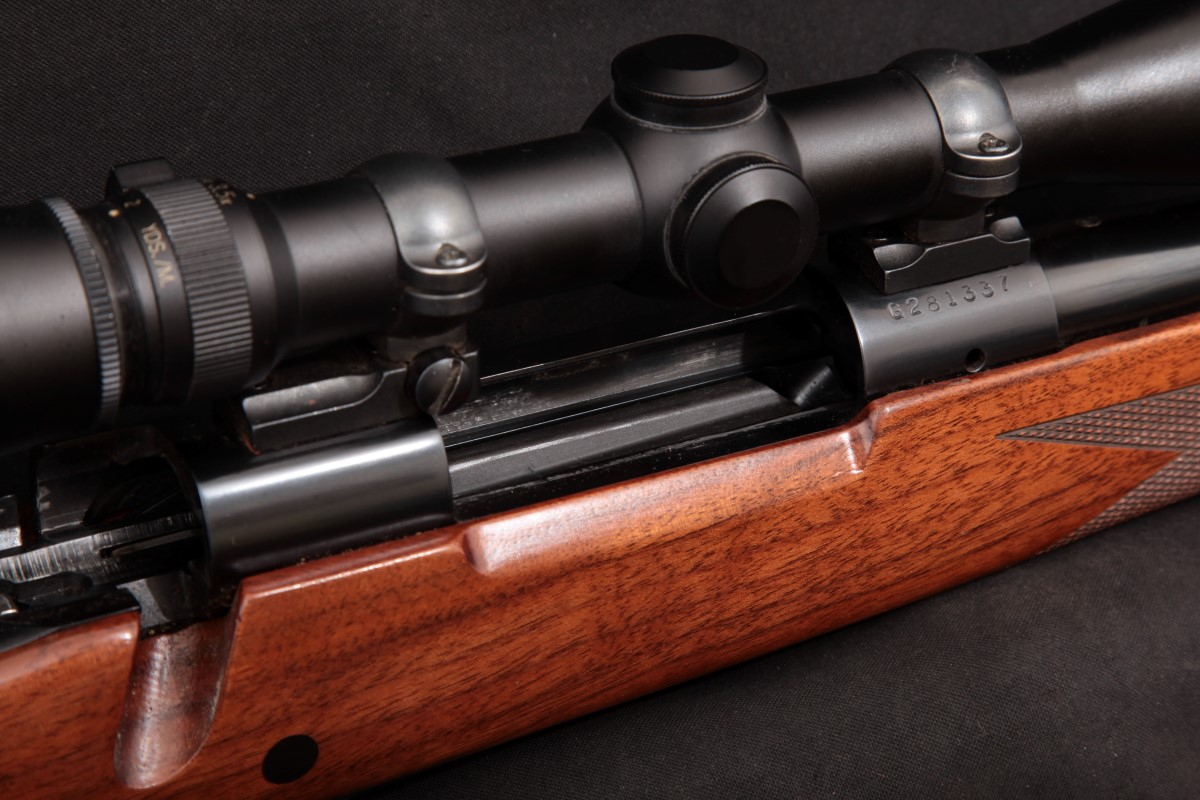 Winchester Model 70 Classic Sporter Boss, Blue 24" Control Feed Bolt ...