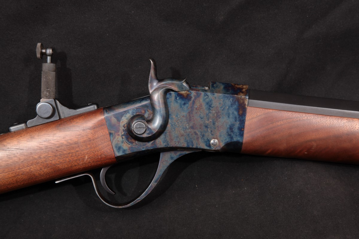 C. Sharps Arms Model 1875 Sharps Classic Hartford, Blue/Case, Octagon ...