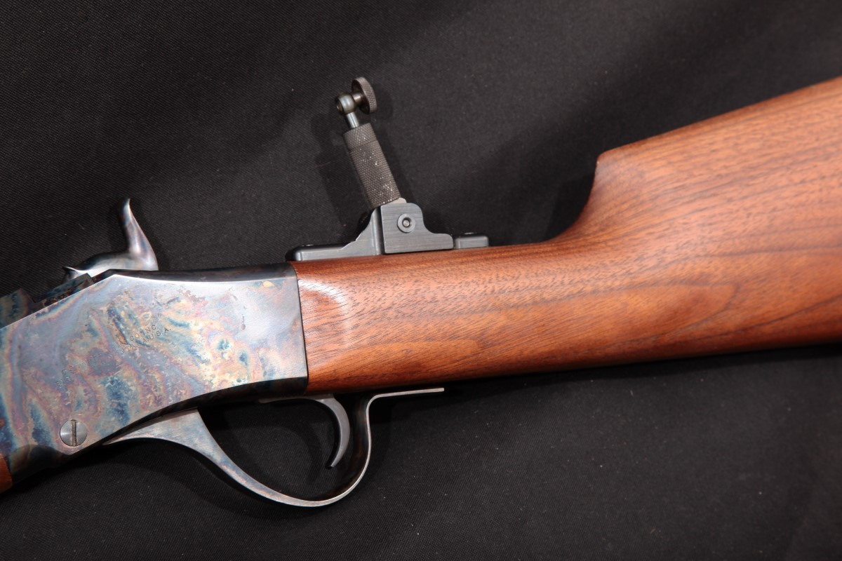 C. Sharps Arms Model 1875 Sharps Classic Hartford, Blue/Case, Octagon ...