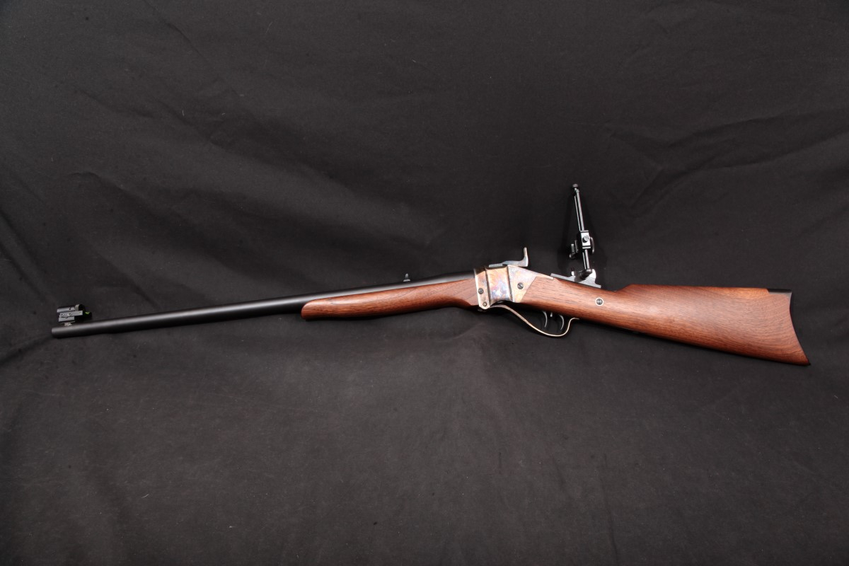 Pedersoli Model 1874 Sharps Little Betsy, Dbl. Set Triggers, Blue/Case ...