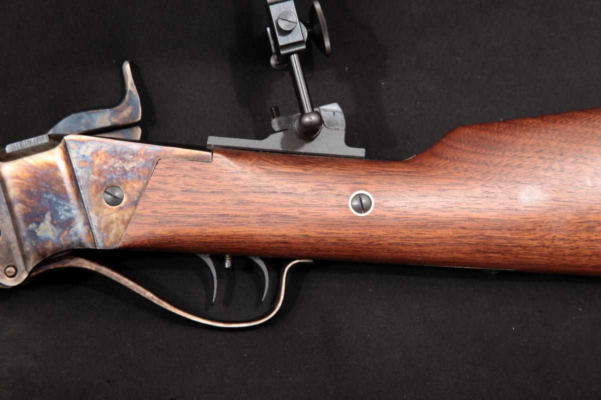 Pedersoli Model 1874 Sharps Little Betsy, Dbl. Set Triggers, Blue/Case ...