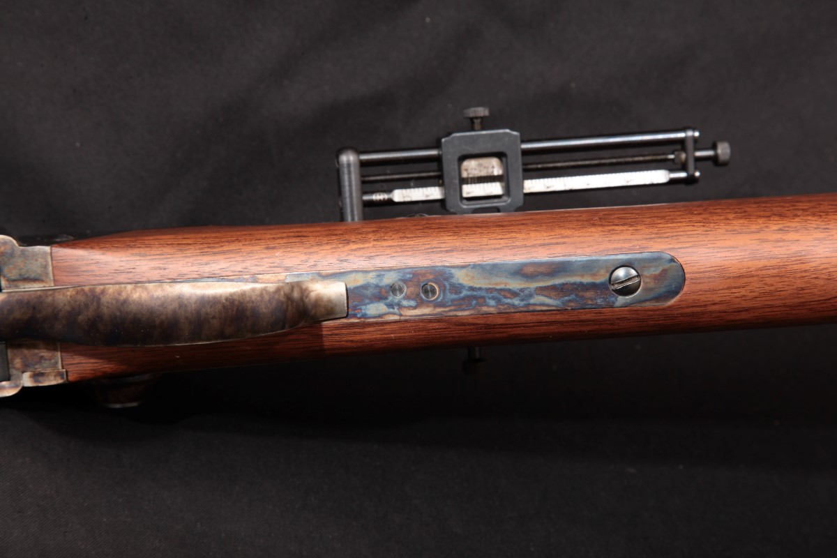 Pedersoli Model 1874 Sharps Little Betsy, Dbl. Set Triggers, Blue/Case ...