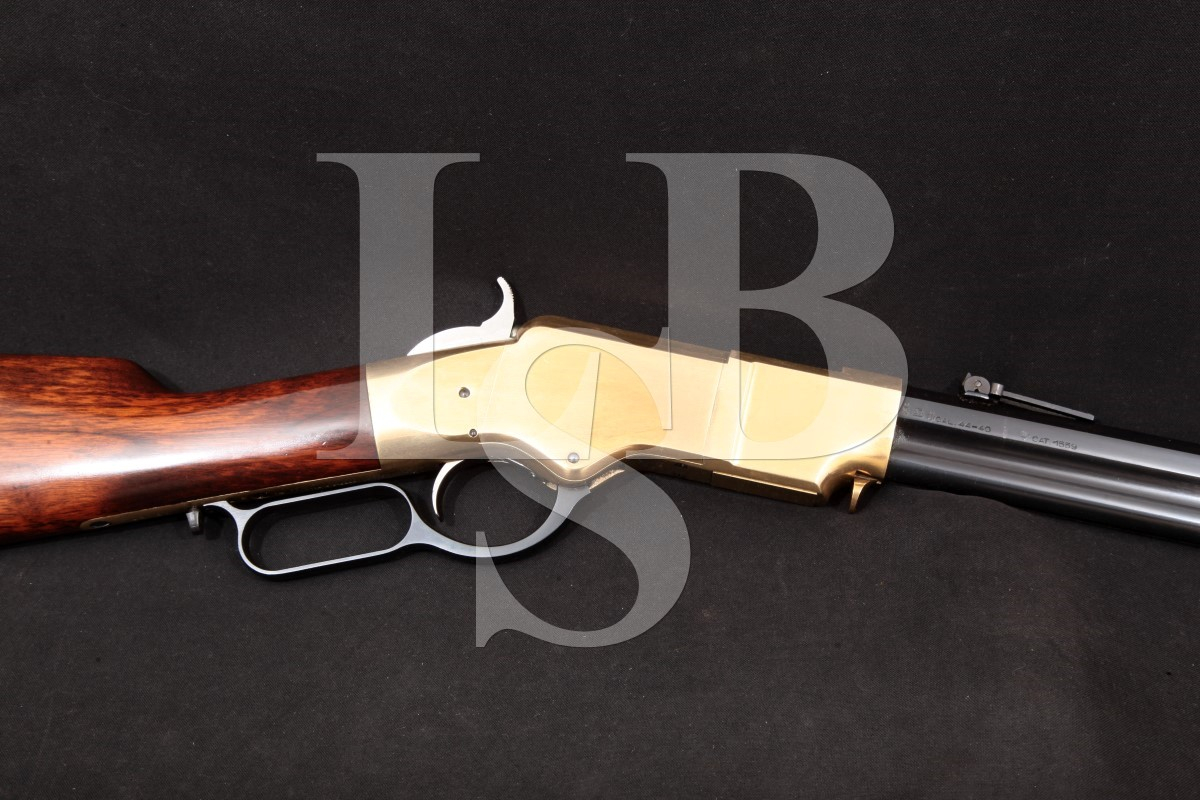 Uberti 1860 Henry Repeating Rifle, Cowboy Action, Blue/Brass, 24 1/16 ...