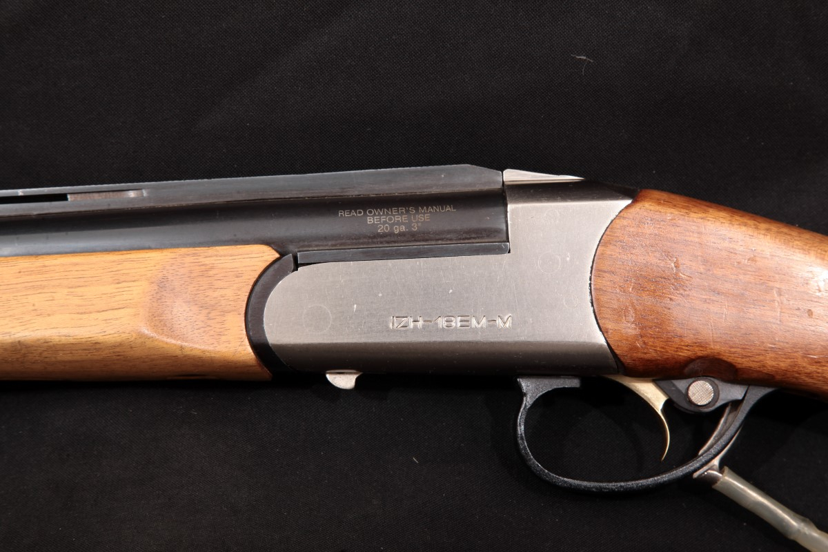 Baikal Eaa Corp. Model Izh-18em-M, Blue & Nickel 29 1/2" Top Break ...