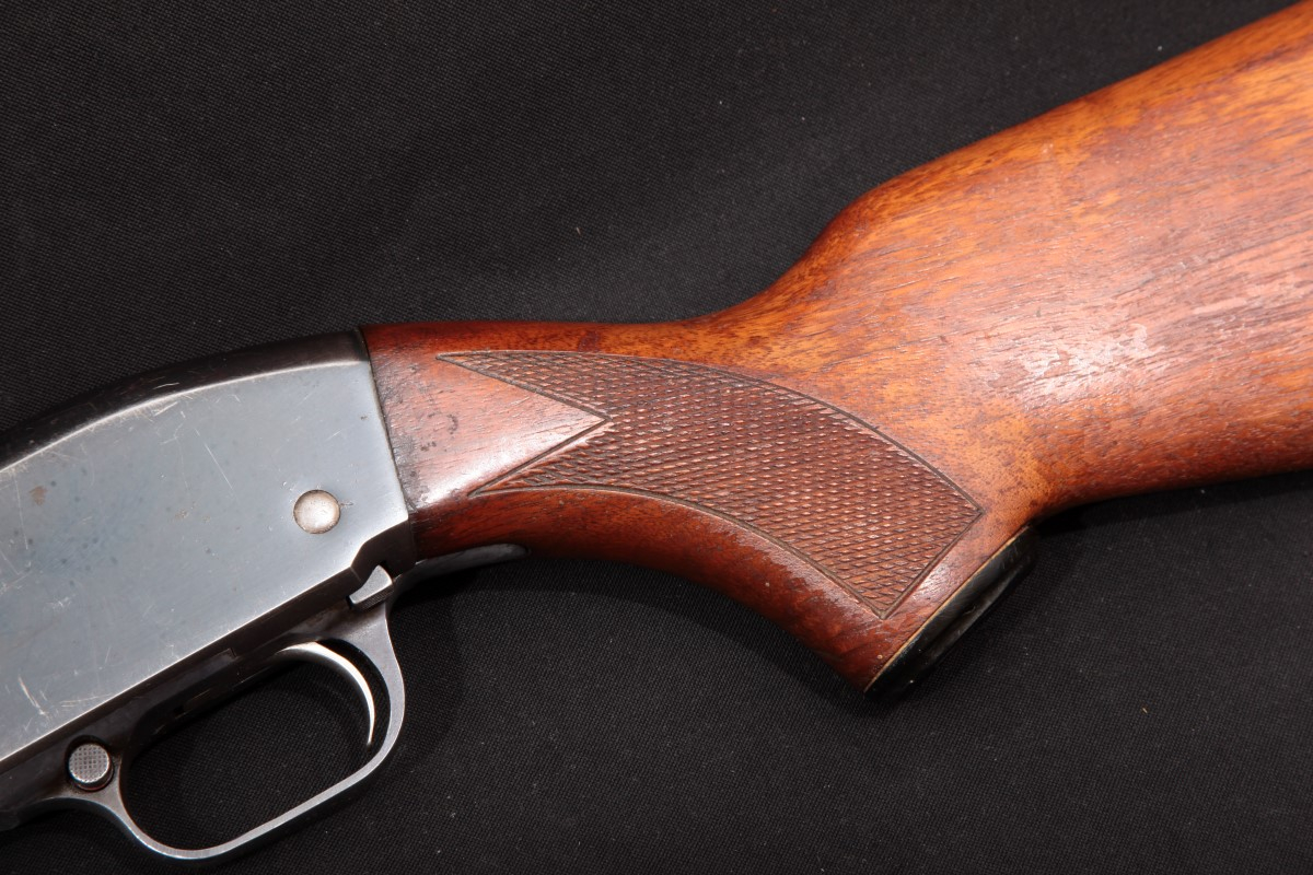 Jc Higgins Model 20 Sears, Roebuck 583.2003, Blue 28" Pump Slide Action ...