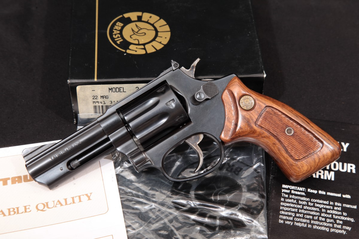 Taurus Model 941 2-941031, Blue 3" 8-Shot Sa/Da Double Action Revolver ...