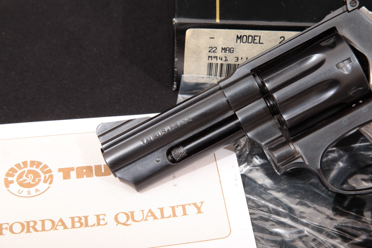 Taurus Model 941 2-941031, Blue 3" 8-Shot Sa/Da Double Action Revolver ...