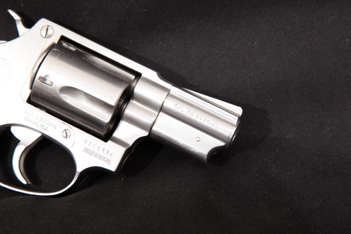 Taurus Model 85, Stainless 2" 5-Shot Sa/Da Double Action Revolver ...