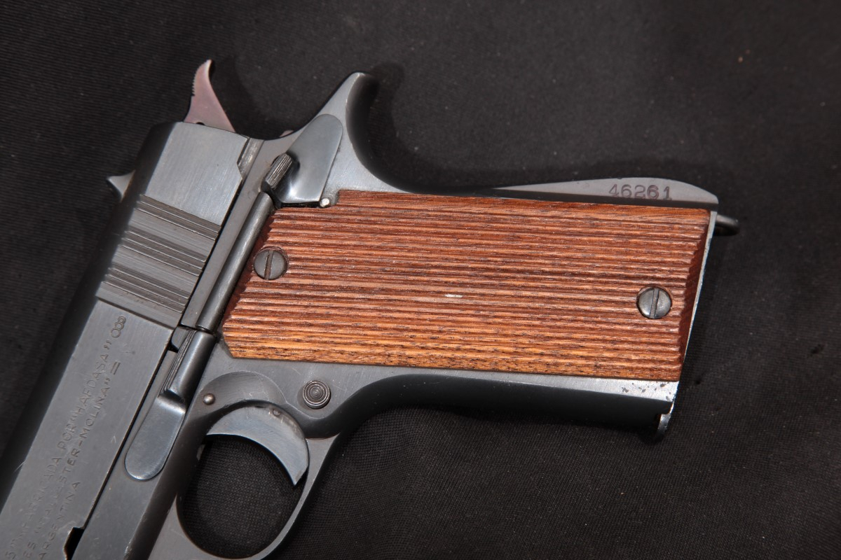 Argentine Hafdasa Model Ballester-Molina Pistol Import Marked, Restored ...