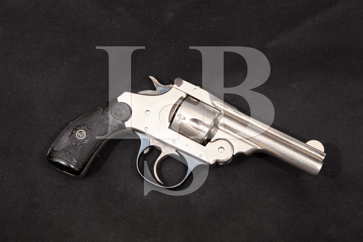 Iver Johnson Third Model Small Frame Safety Automatic, Nickel 3