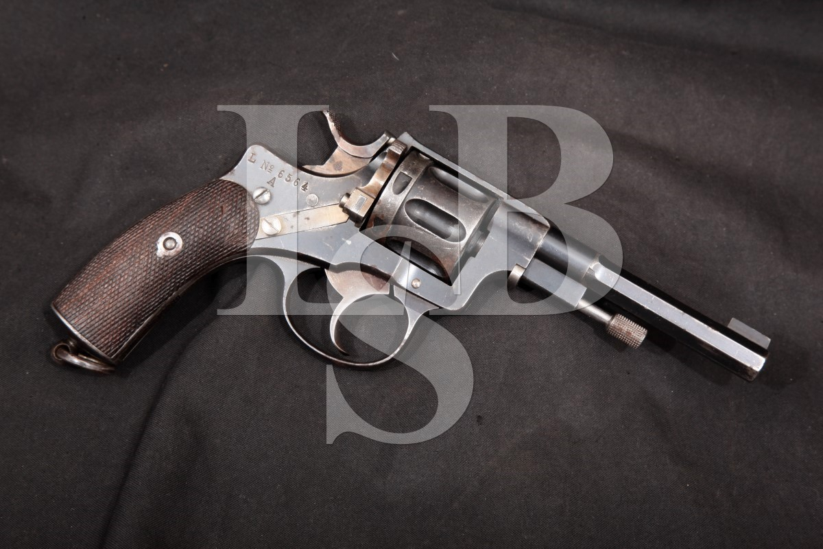 Husqvarna 1887 Officer's Model Nagant, 4 3/8