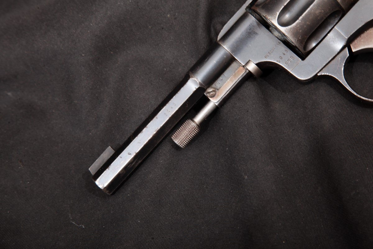 Husqvarna 1887 Officer`S Model Nagant, 4 3/8" Double/Single Action ...