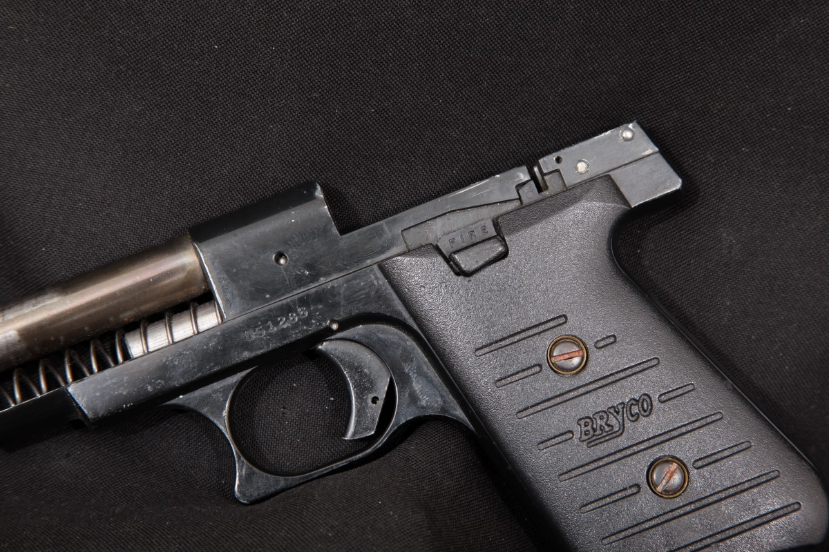 Jennings/Bryco Model 48, Blue 4" Single Action Semi Automatic Magazine ...