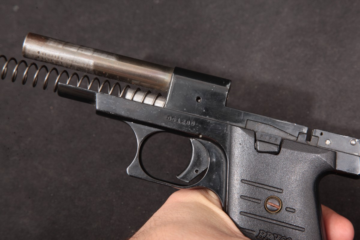 Jennings/Bryco Model 48, Blue 4" Single Action Semi Automatic Magazine ...