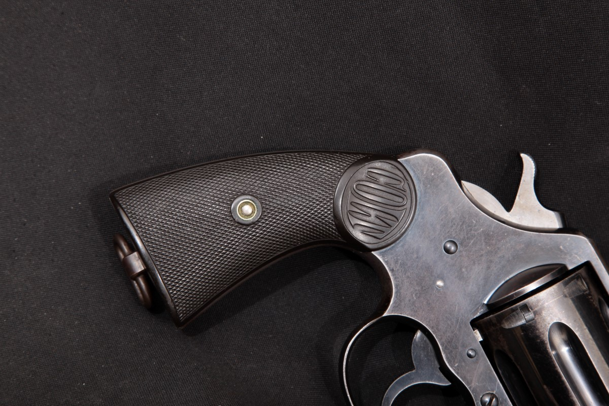 Colt British Proof Marked New Service, Blue 5 1/2" Sa/Da Double Action ...