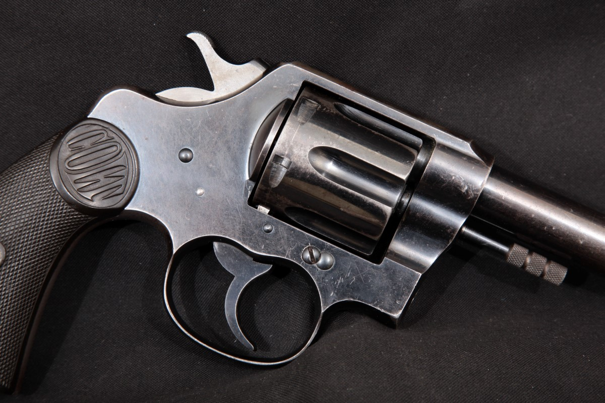 Colt British Proof Marked New Service, Blue 5 1/2" Sa/Da Double Action ...