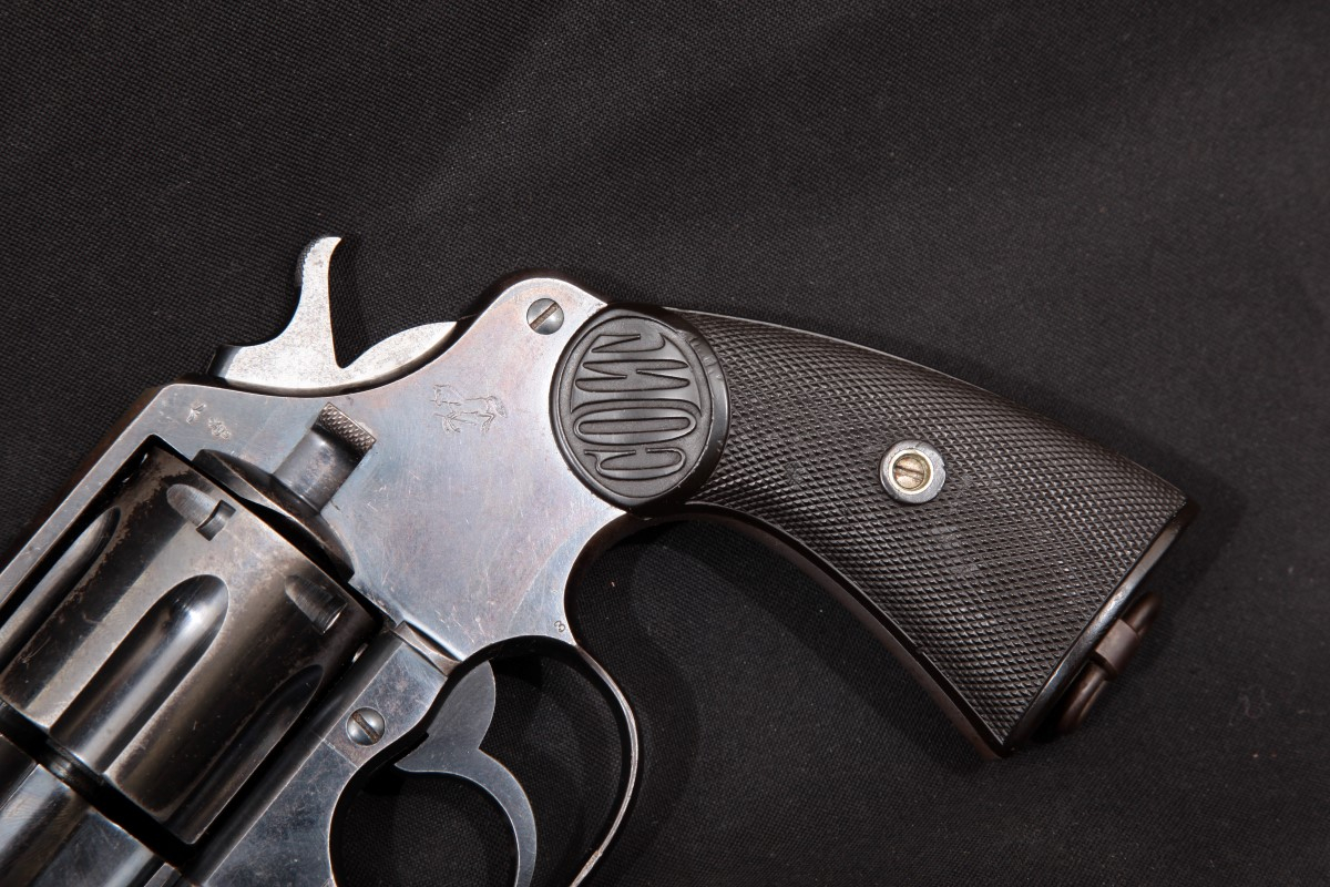 Colt British Proof Marked New Service, Blue 5 1/2" Sa/Da Double Action ...