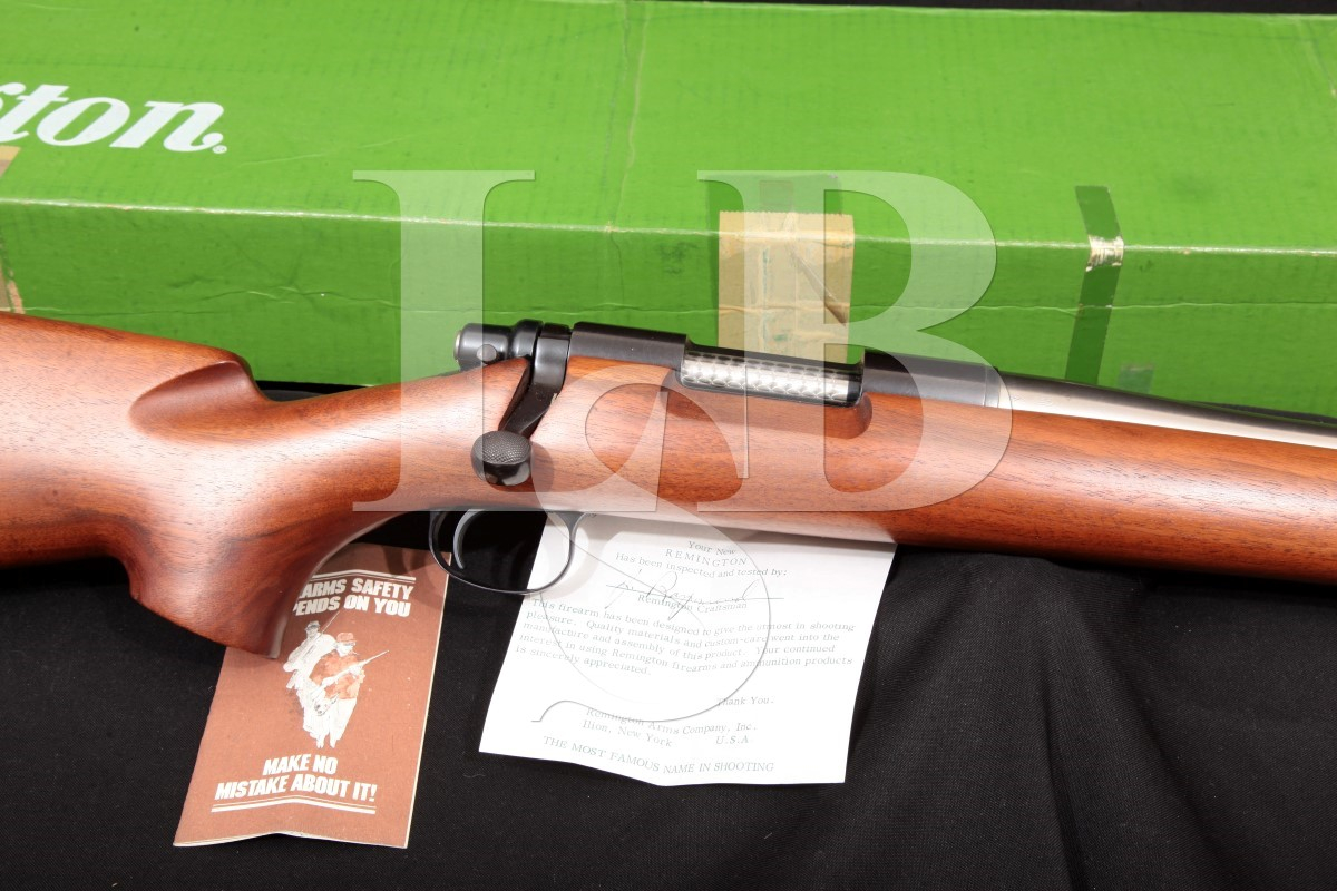 Remington Model 40-Xb-S2 Rangemaster Centerfire, Blue & Stainless 27 1/ ...