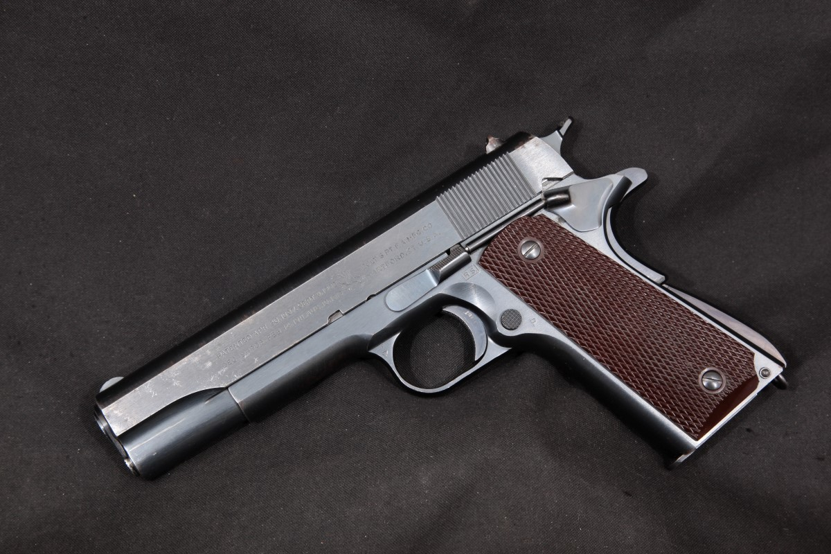 Colt U.S. Army Model 1911a1 M1911-A1 Late Pre-War, Blue 5" Single ...