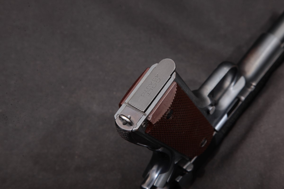 Colt U.S. Army Model 1911a1 M1911-A1 Late Pre-War, Blue 5" Single ...