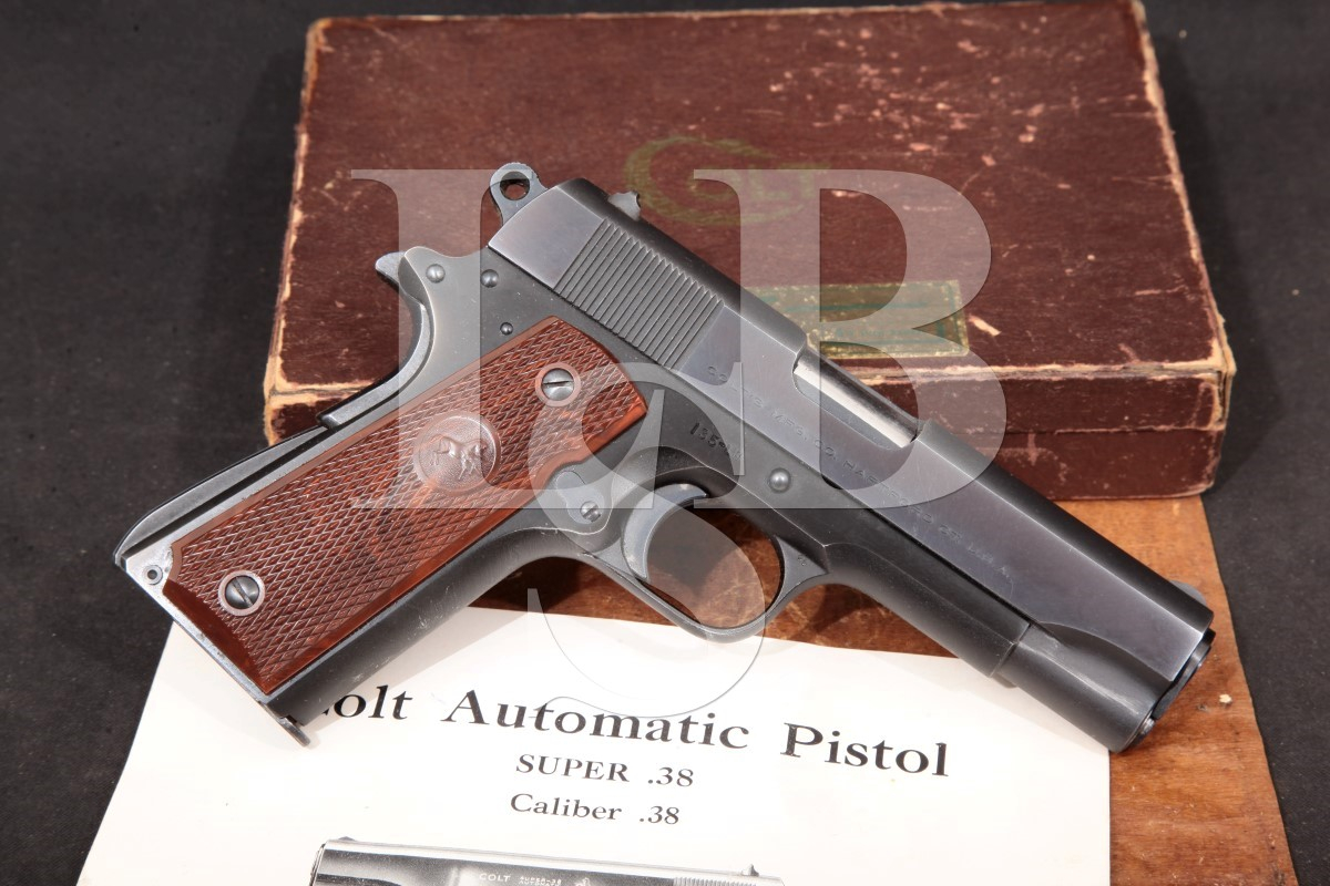 Colt Very Early Pre-Series `70 Commander Lightweight, Blue & Black 4 1/ ...