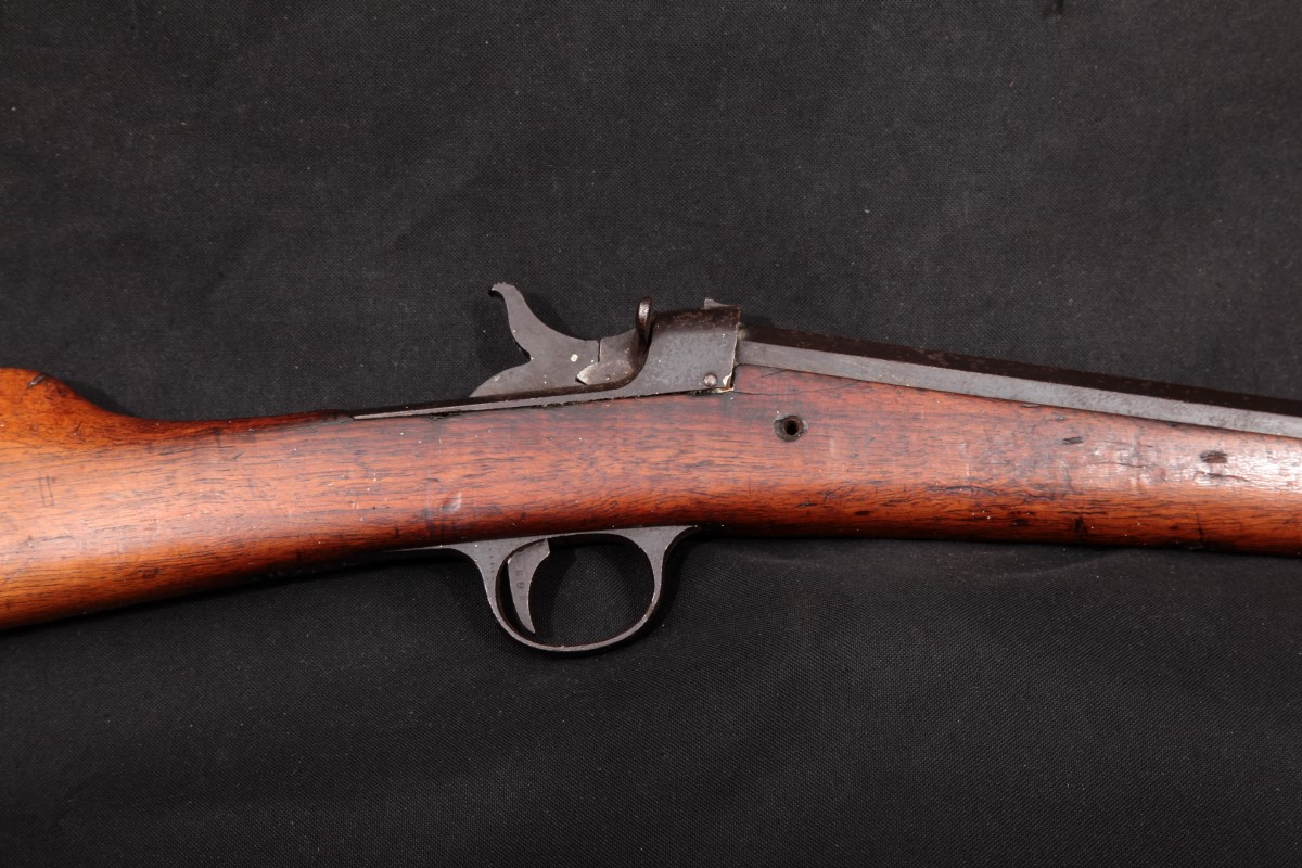 H Pieper Flobert Bullseye Rolling Block, Blue 20 1/2" Rolling Block ...