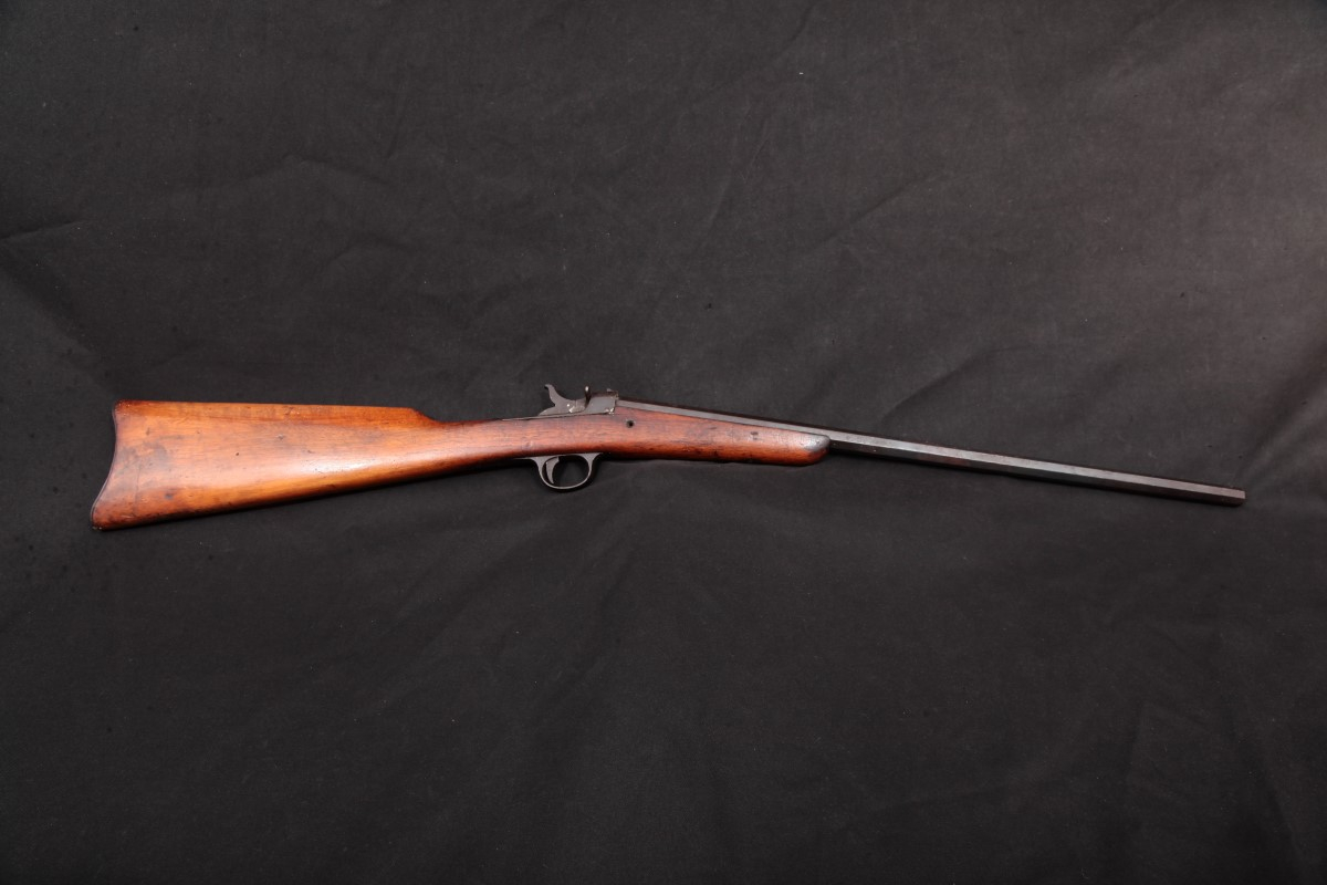 H Pieper Flobert Bullseye Rolling Block, Blue 20 1/2" Rolling Block ...