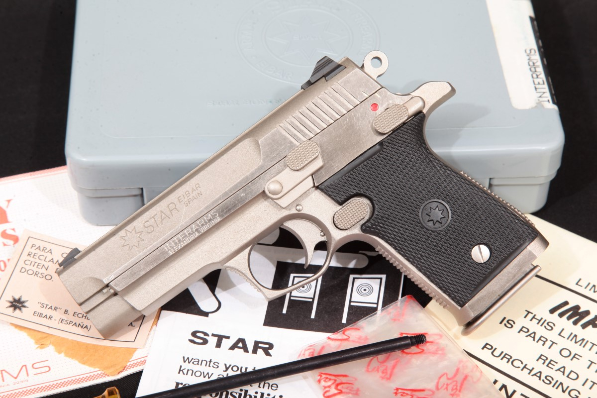 Interarms Firestar M40, Stainless 3 1/4" Single-Action Semi-Automatic ...