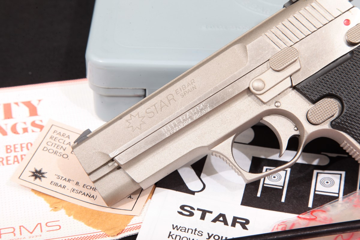 Interarms Firestar M40, Stainless 3 1/4" Single-Action Semi-Automatic ...