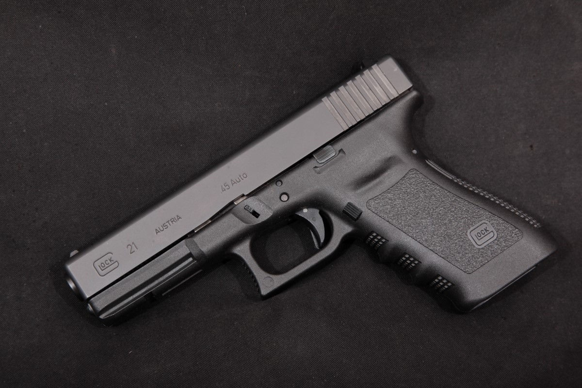 Glock - Model 21-SF G21SF Generation 3 Gen3 G3, Matte Black Tennifer 4.61