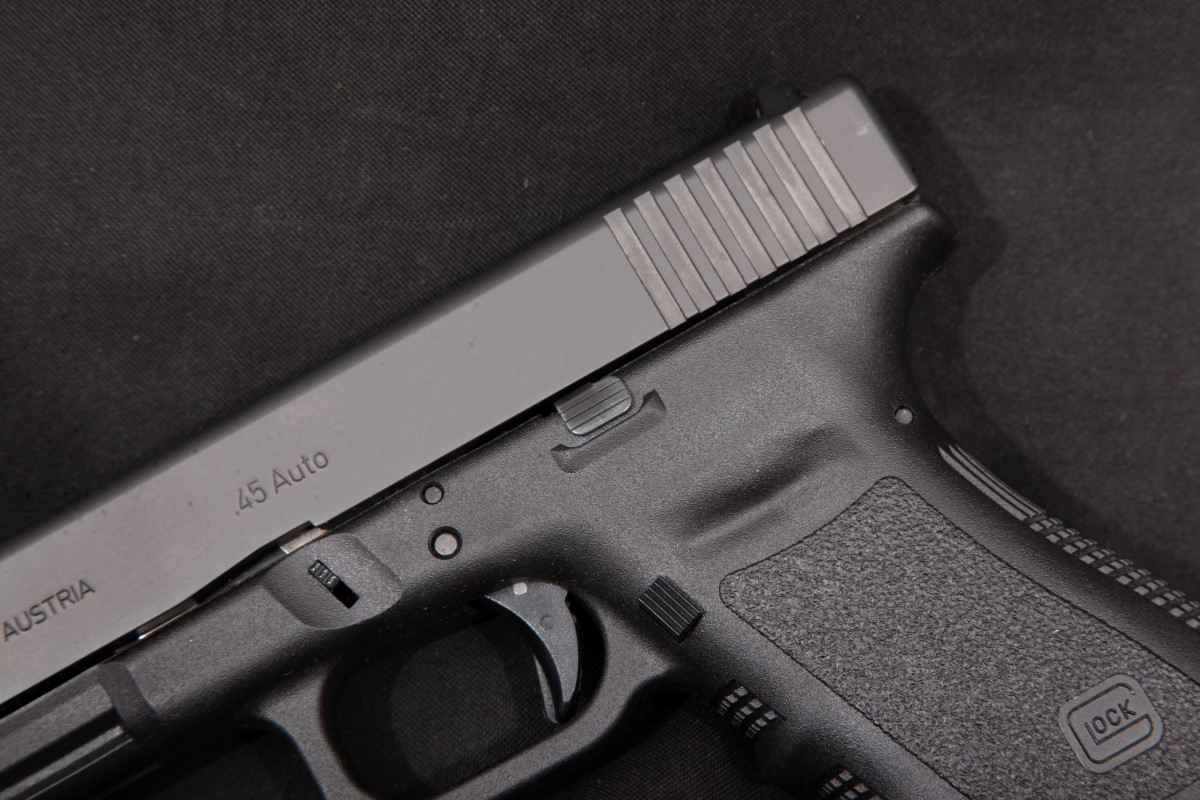 Glock Model 21-Sf G21sf Generation 3 Gen3 G3, Matte Black Tennifer 4.61 ...