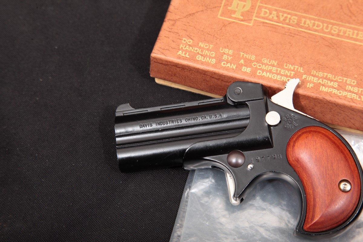 Davis Industries Model Dm-22 Dm22, Blue 2 3/8" Compact Derringer Over ...