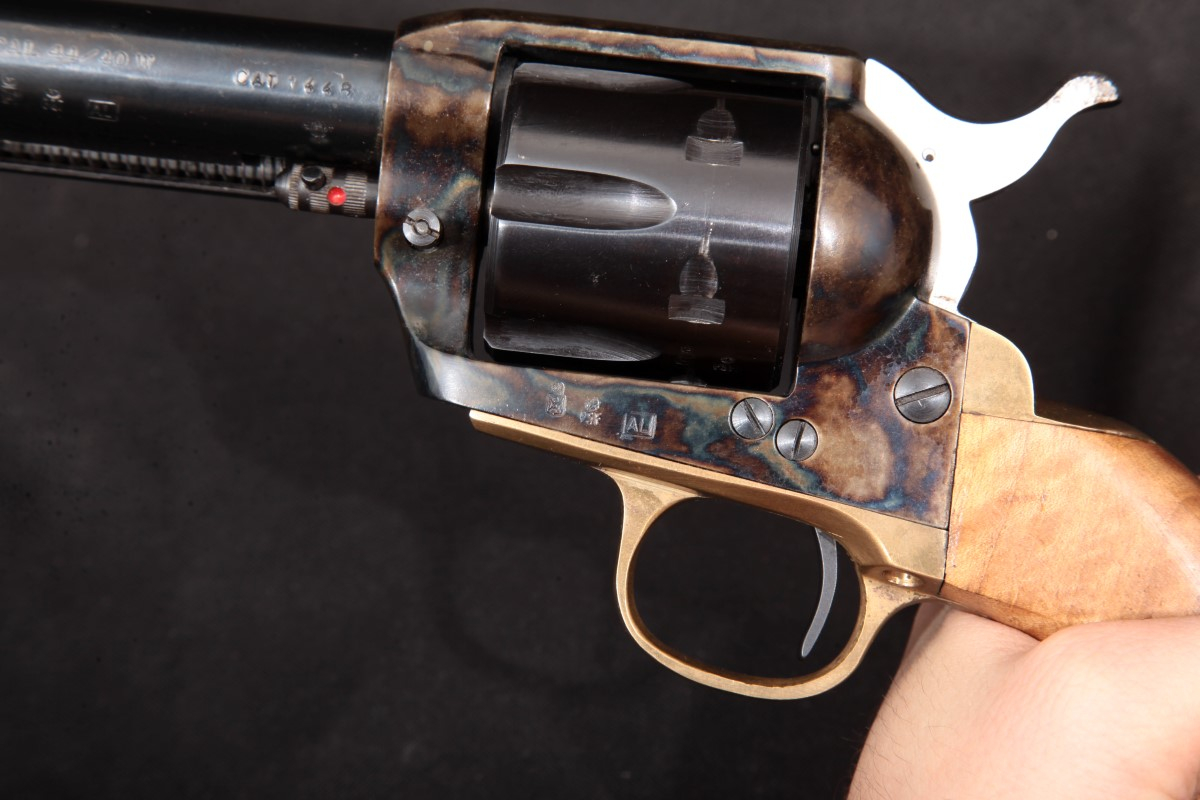 Jager Model 1873 Dakota Saa Clone, Blue Brass & Case Color 5 1/2 ...