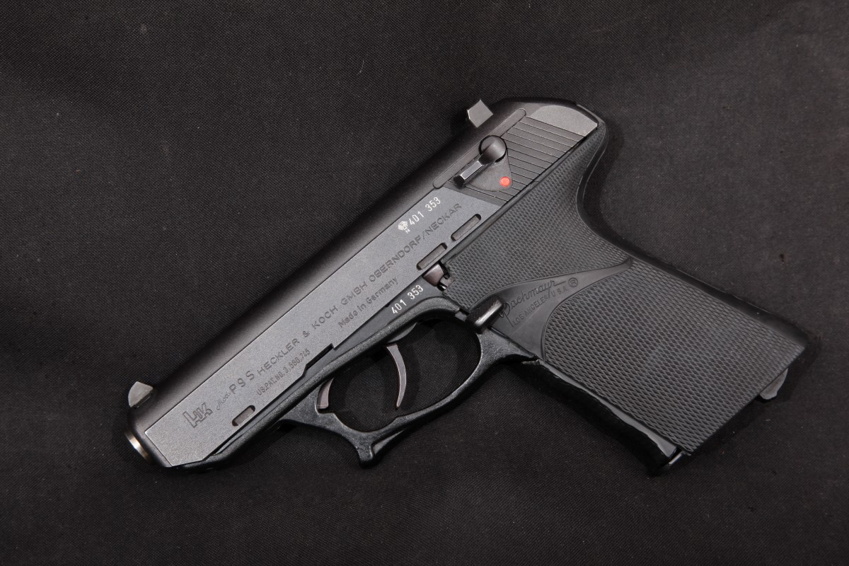Heckler & Koch H&K Hk Model P9s, Phosphate & Black 4" Sa/Da Roller ...