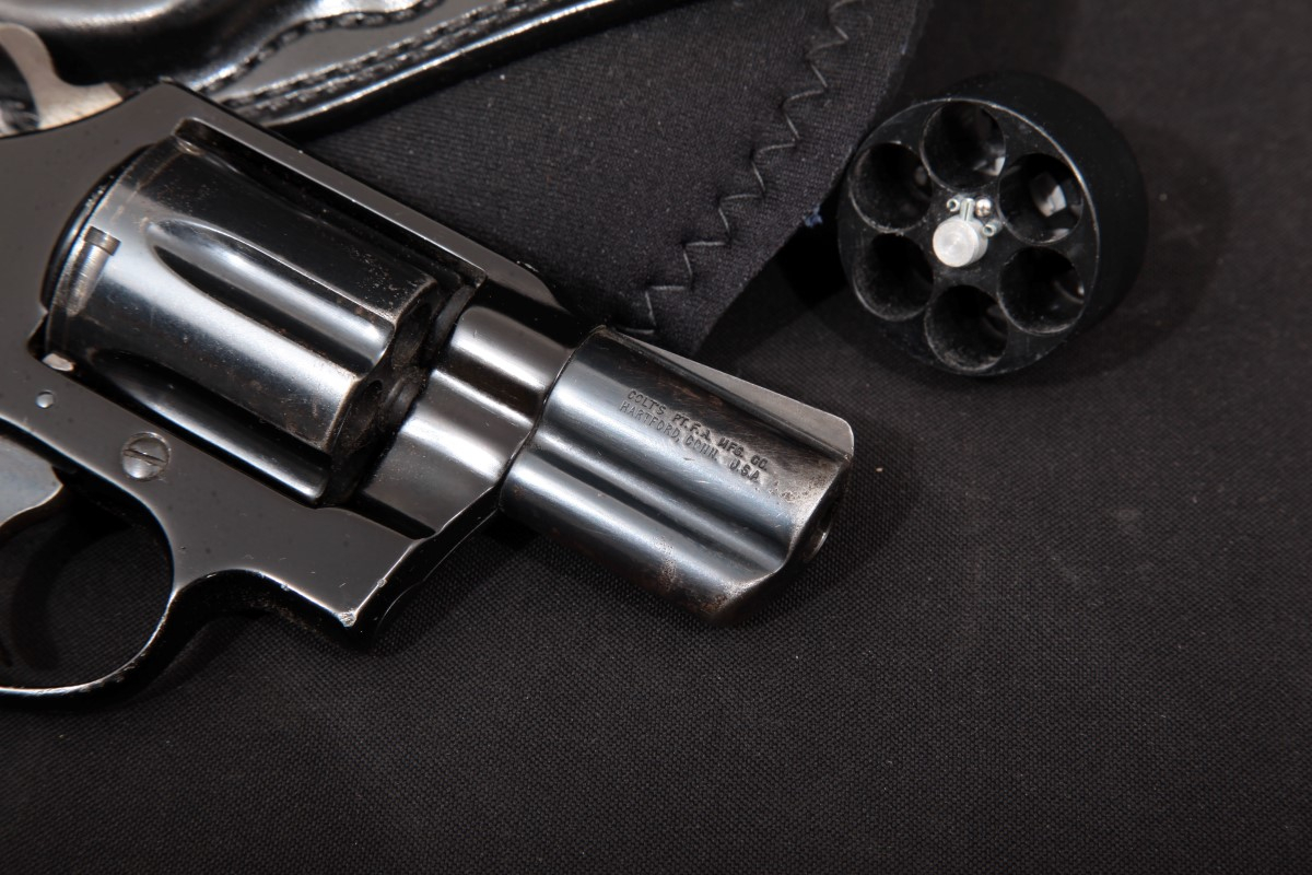 Colt Agent L.W. Lightweight 2nd Issue, Blue & Black 2" 6-Shot Sa/Da ...