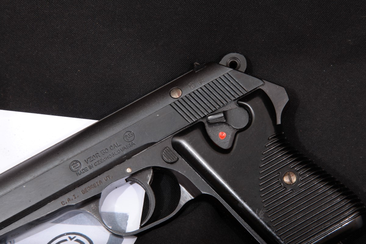 Cz Model 50 (Vzor 50), Import Marks, Concealed Carry, Blue, 4 Sa Semi ...