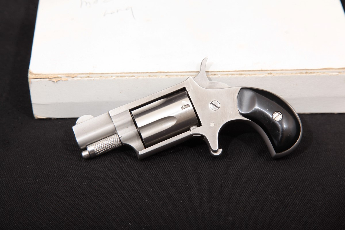 North American Arms Model Naa-22lr Mini Revolver, Stainless 1 1/8" 5 ...
