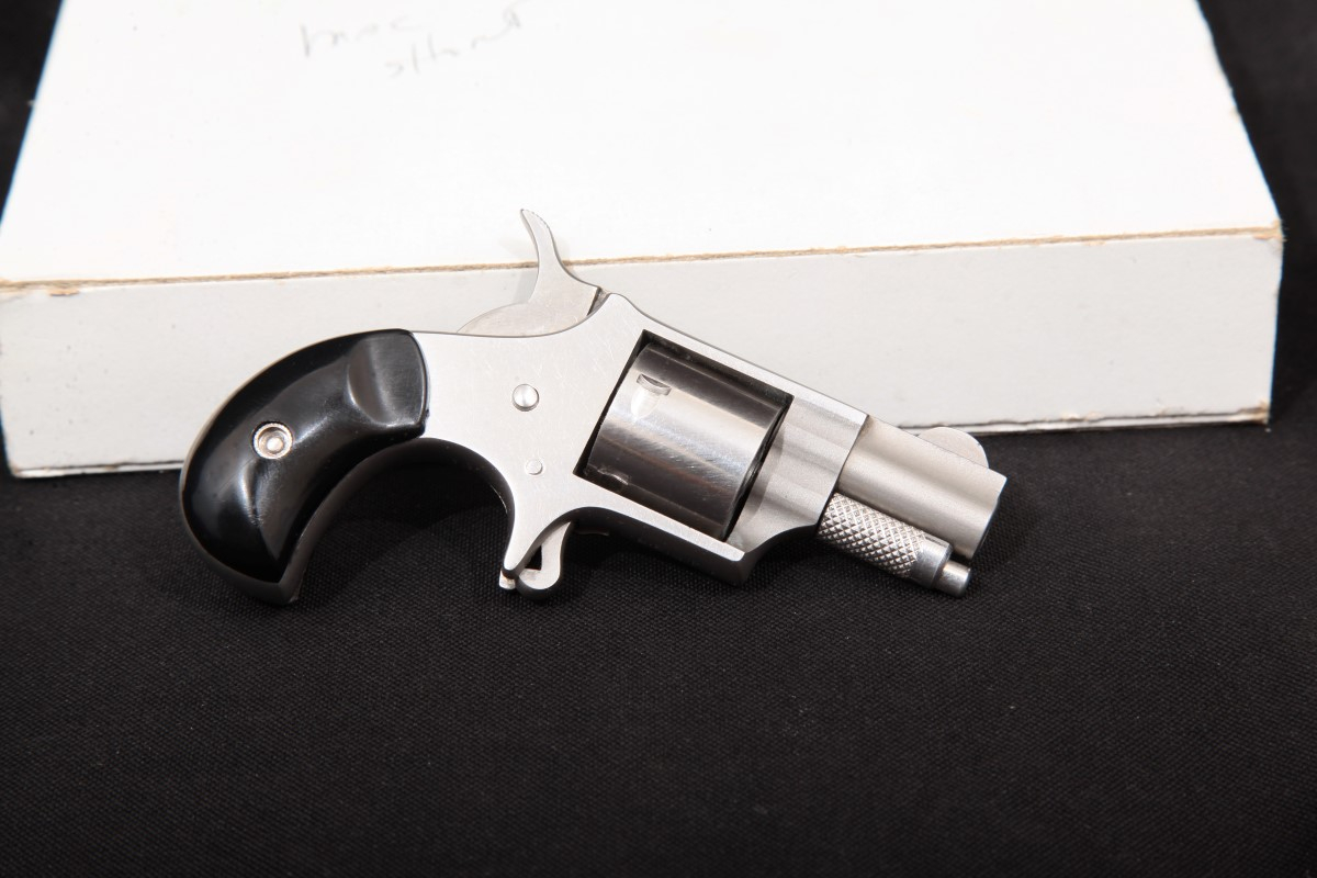 North American Arms Naa 22-S, Stainless 1 1/8" 5-Shot Single Action ...