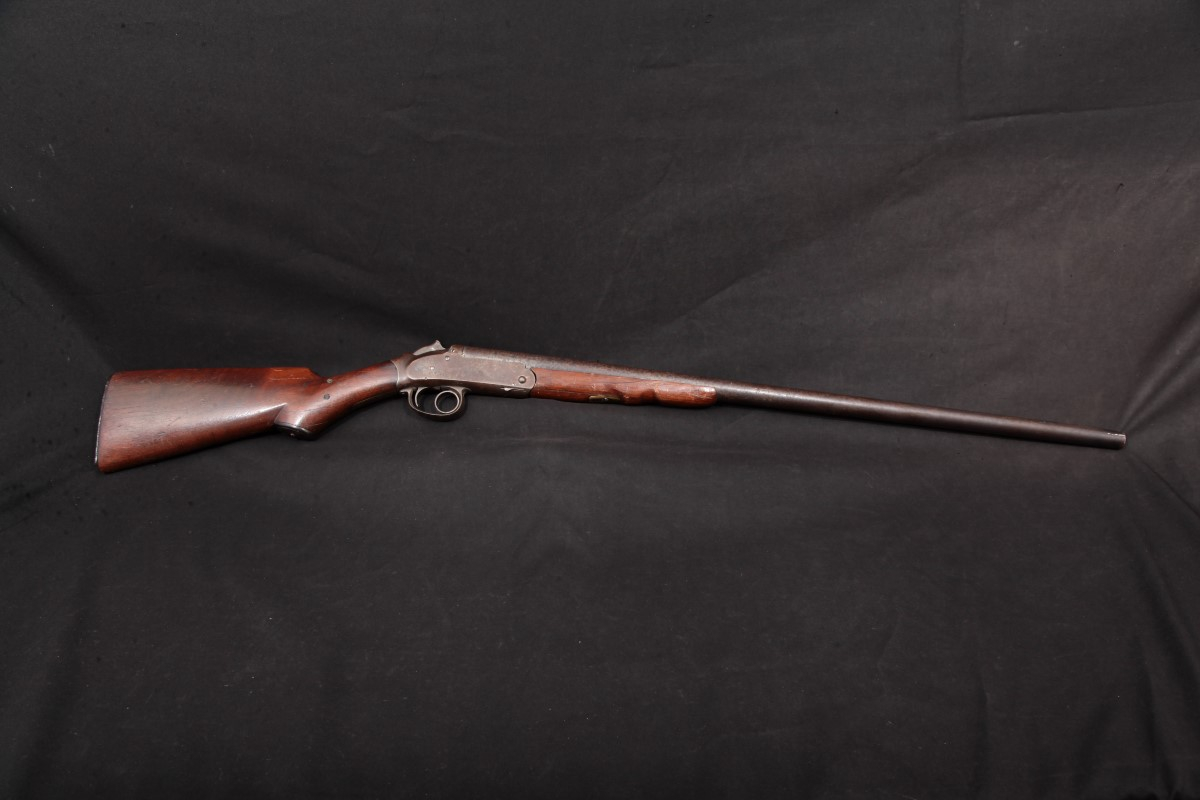 Iver Johnson Ejector Semi-Hammerless Ring Trigger, Blue 30" Single Shot ...