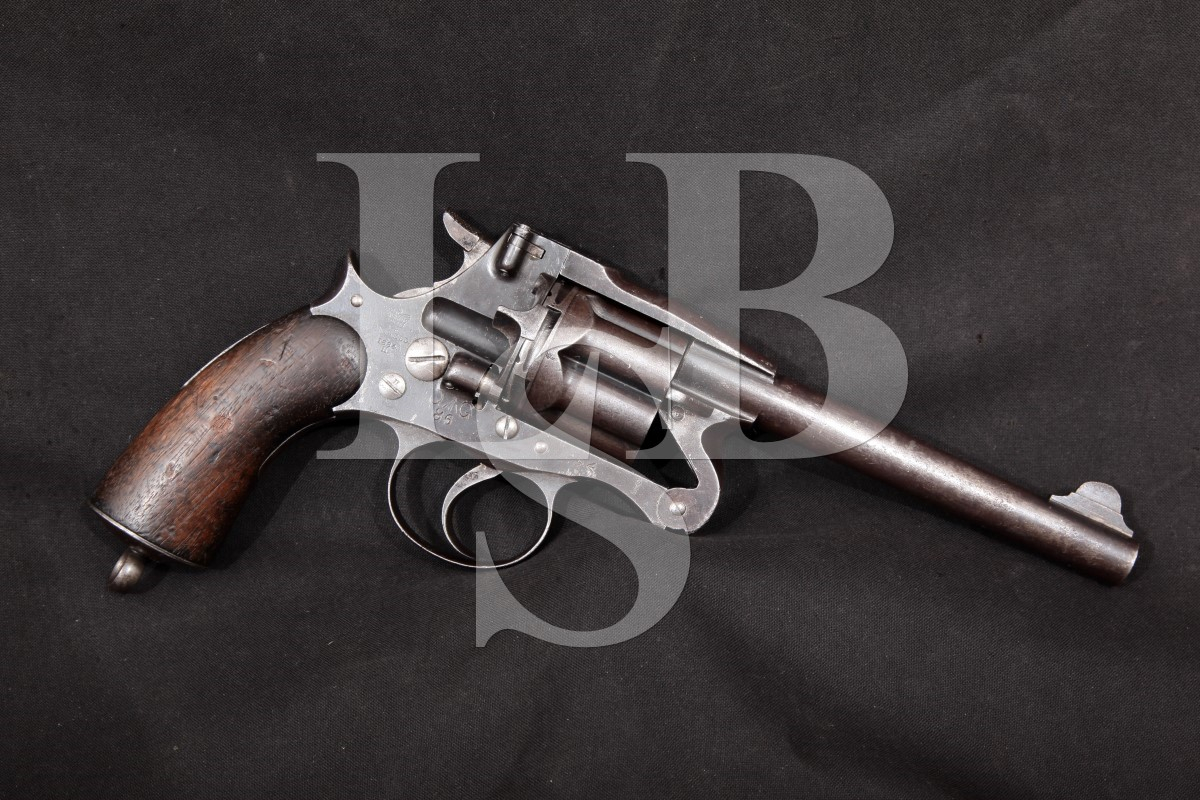 Enfield Rsaf Model Mkii, Queens Guard Marked, Blue, 5 7/8 Double Action ...