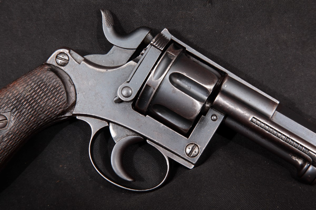 Dutch Beaumont Model 1891 Knil Revolver, Blue, 4 Double Action Revolver ...
