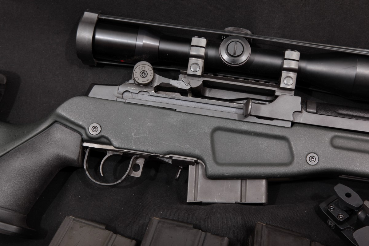 Springfield Armory - Custom M1A Loaded, Parkerized 22