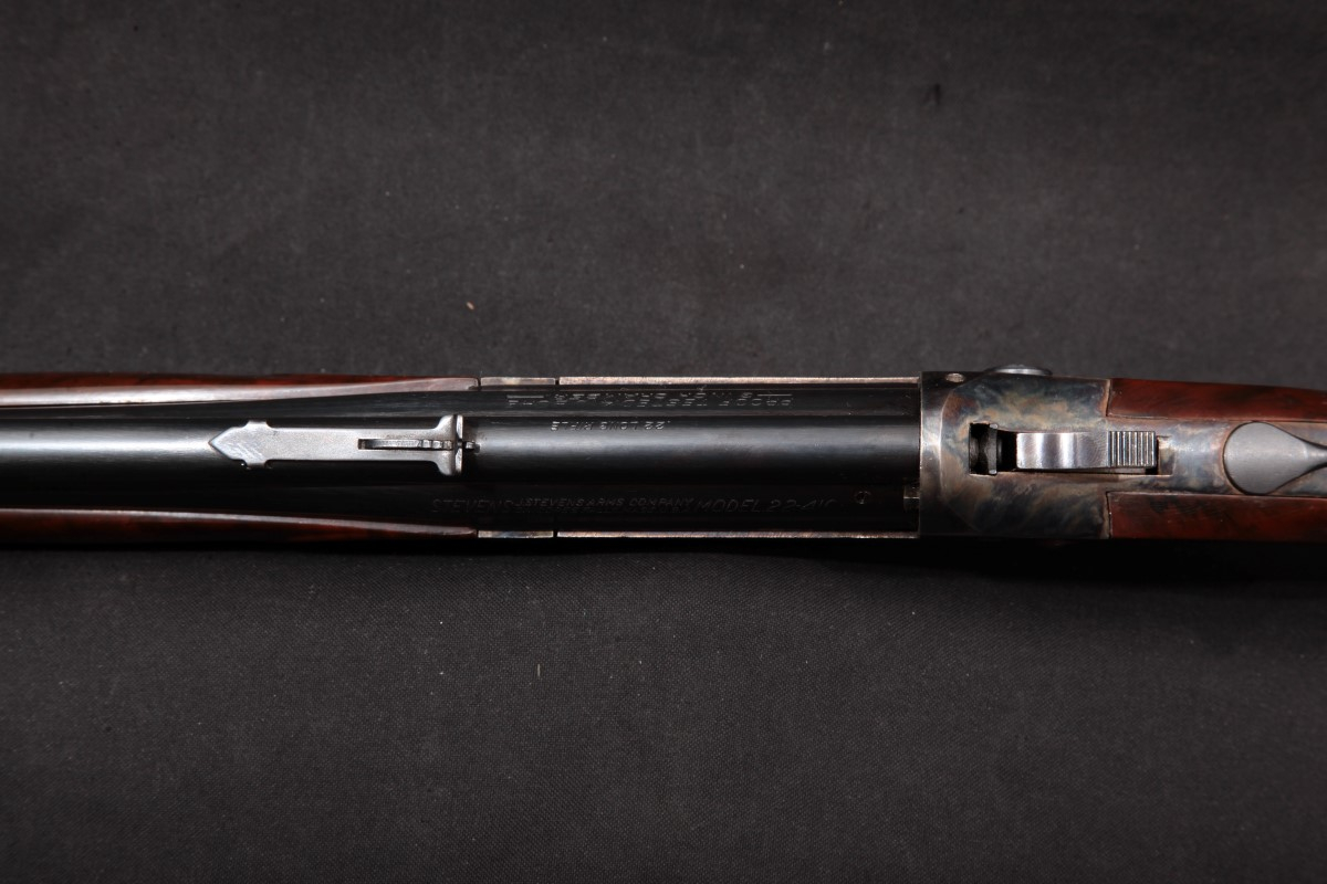 J. Stevens Arms Co. Model 22-410, Blue 24" Over/Under O/U Top Break ...